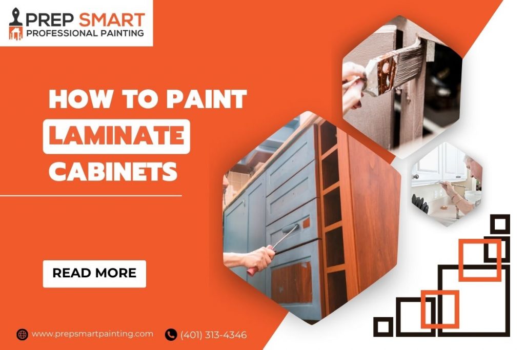 How to Paint Laminate Cabinets - Prep Smart Painting